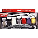 Amazon.com: Black Flat Testors Enamel Plastic Model Paint : Toys & Games