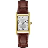 Amazon.com: Caravelle by Bulova Ladies' Dress Quartz Silver-Tone ...
