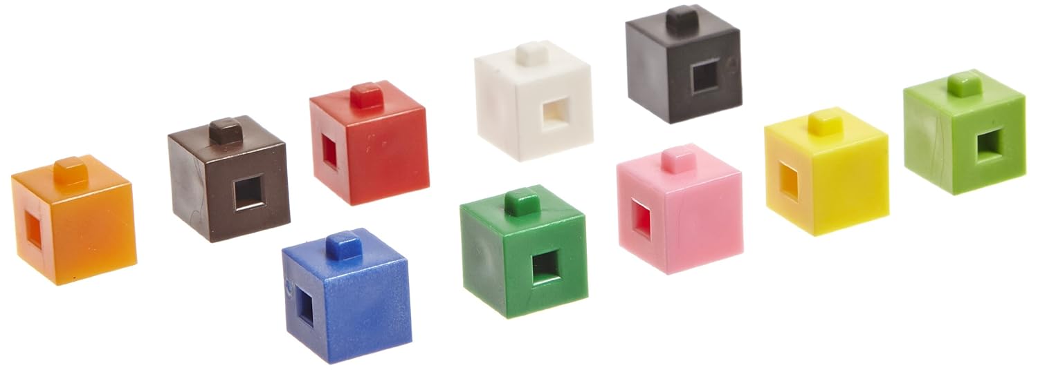 School Specialty Interlocking Centimeter Cubes - 1000 Pieces: Amazon.co ...