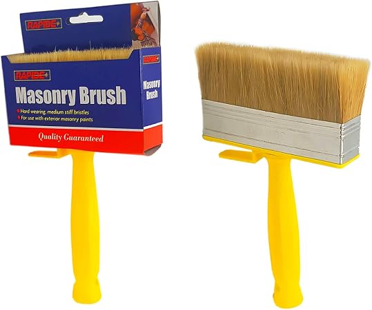 Rapide | Professional Masonry Brush| 115mm (4½")| Large Medium Stiff ...