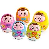 Buy Smartcraft Push and Shake Wobbling Durable Roly Poly Tumbler Doll (Pack of 1) Online at Low ...