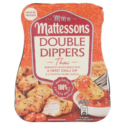 Mattessons Thai Chicken Double Dippers, 90g: Amazon.co.uk: Grocery