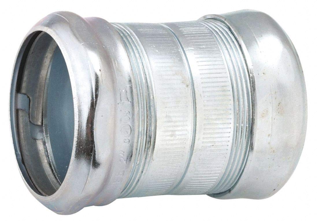 Raco 2923 galvanizado Zinc acero EMT de compresión acoplamiento 3/4 ...