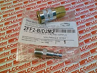 DIXON 2FF2-B/D2M2 1/4IN ID, 2FF2BD2M2, 2FF2B/D2M2, Quick Coupling ...