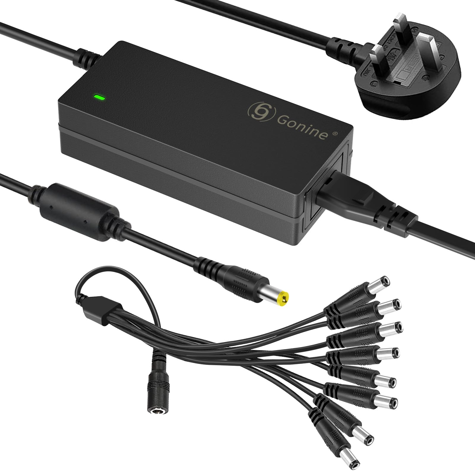 Mua 12V 5A 60W Security Camera Power Adapter 100V-240V AC to DC with 8 ...