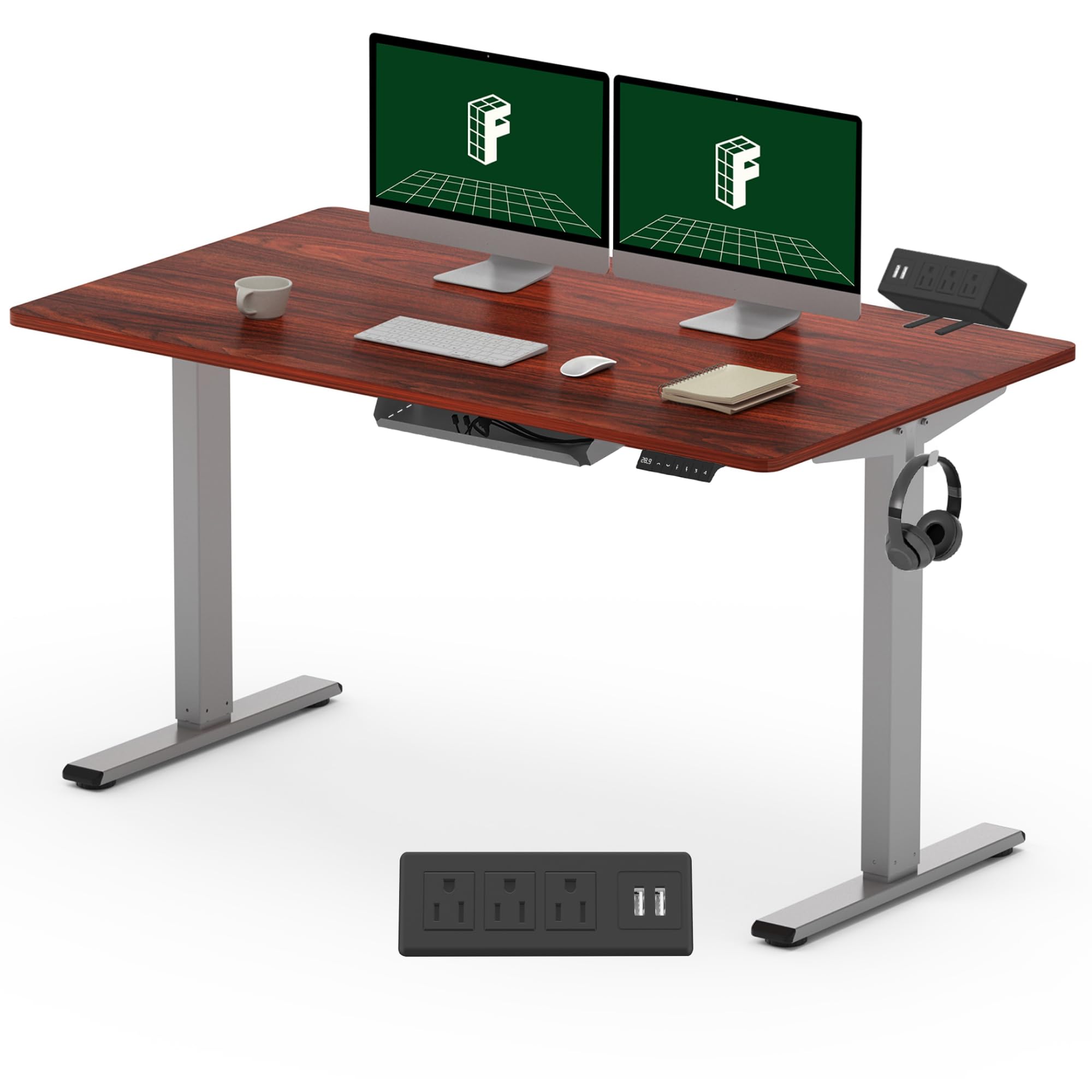 Mua FLEXISPOT EN1 Height Adjustable Standing Desk 55 x 28 inches Whole ...