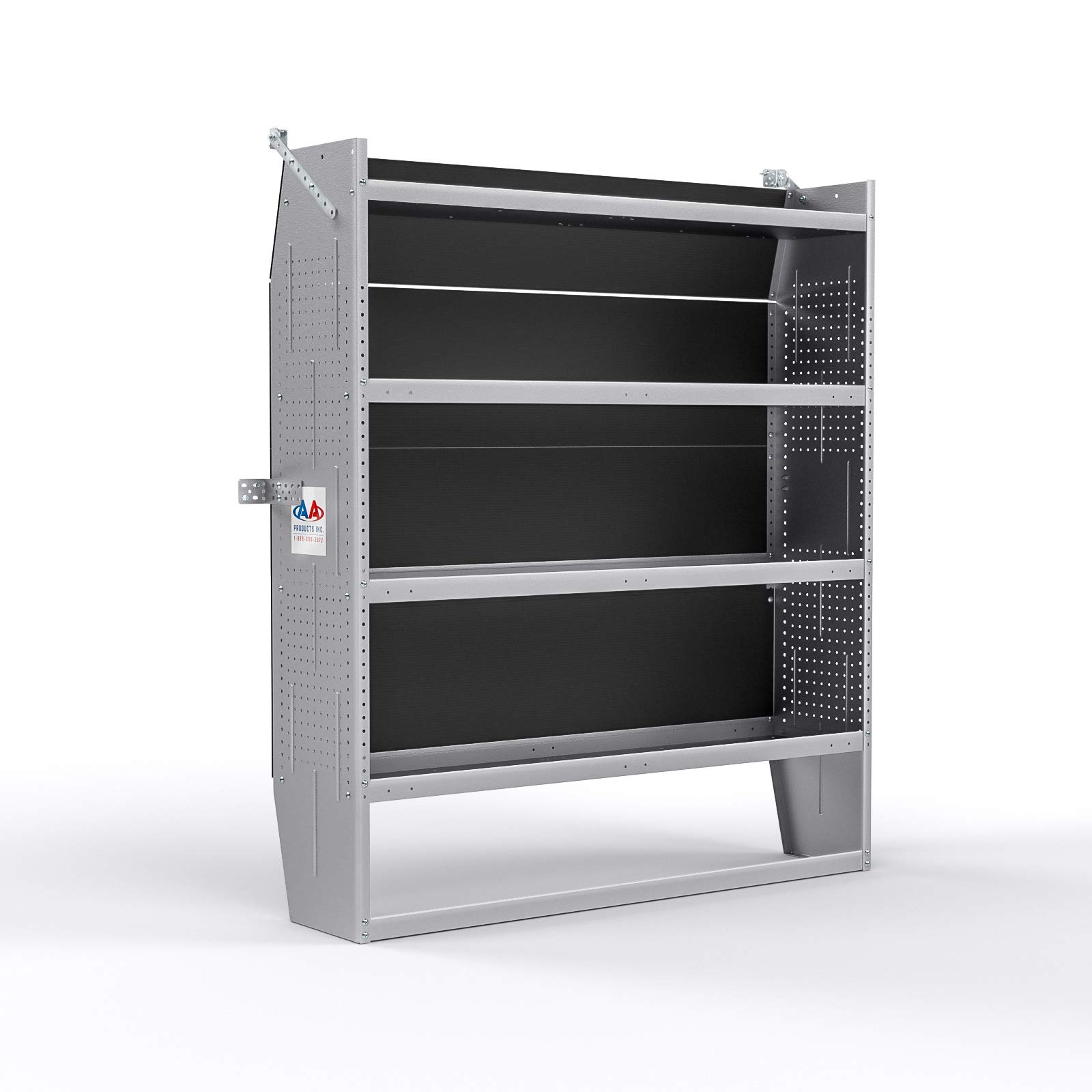 AA Products SH-6005 Steel Mid/High Roof Van Shelving Storage System ...