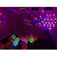 Amazon.com: 50 LED Light Up Balloons Mixed Colors Flashing Lasts 24 ...