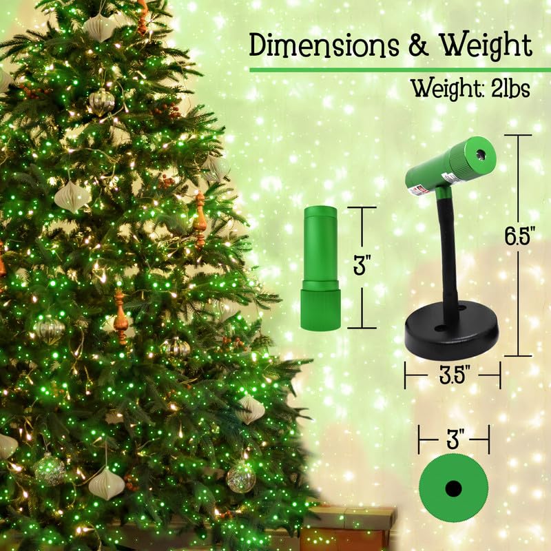 Sparkle Magic Commercial Green Laser Projector Light for Holidays ...