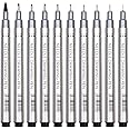 Amazon.com : 10 Pcs Precision Micro-Line Pens, Fineliner, Multiliner ...