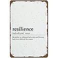Amazon.com: Resilience Definition Inspirational Decor Resilience sign ...