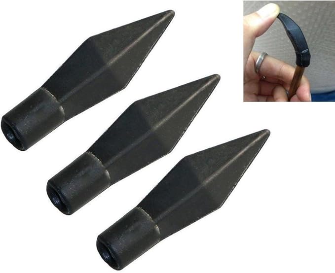 toparchery 12pc Archery Rubber Arrowhead Broadhead Point Tip Slip Over ...