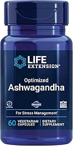 Amazon.com: Life Extension Optimized Ashwagandha – For Stress & Energy ...