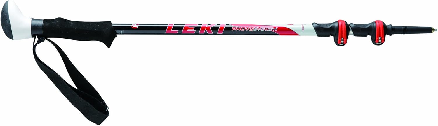 Leki FS Aluminium 3 Section Monopod Trekking Pole: Amazon.co.uk: Camera ...