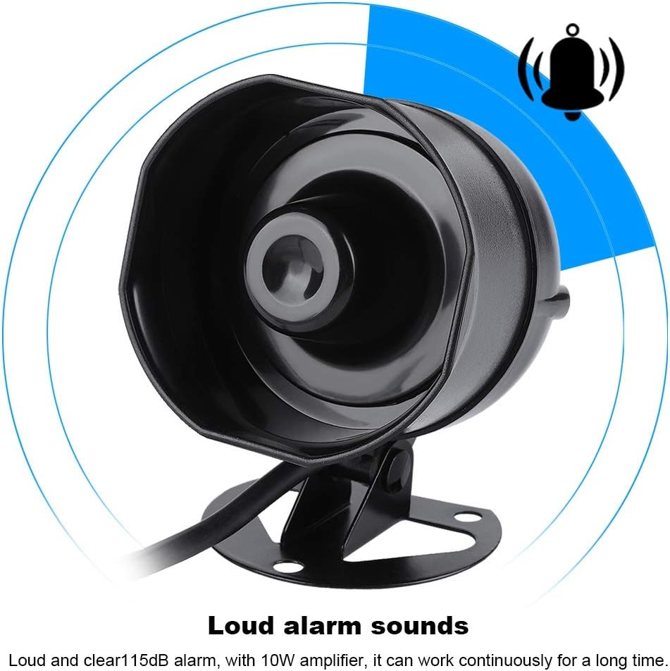 Tangxi Security Voice Alarm, Electronic Siren Emergency Horn Sound ...