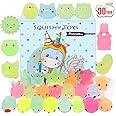 Amazon.com: POKONBOY Mochi Squishy Toys Glow in The Dark for Party Favors - 30 Pack Mini Kawaii ...