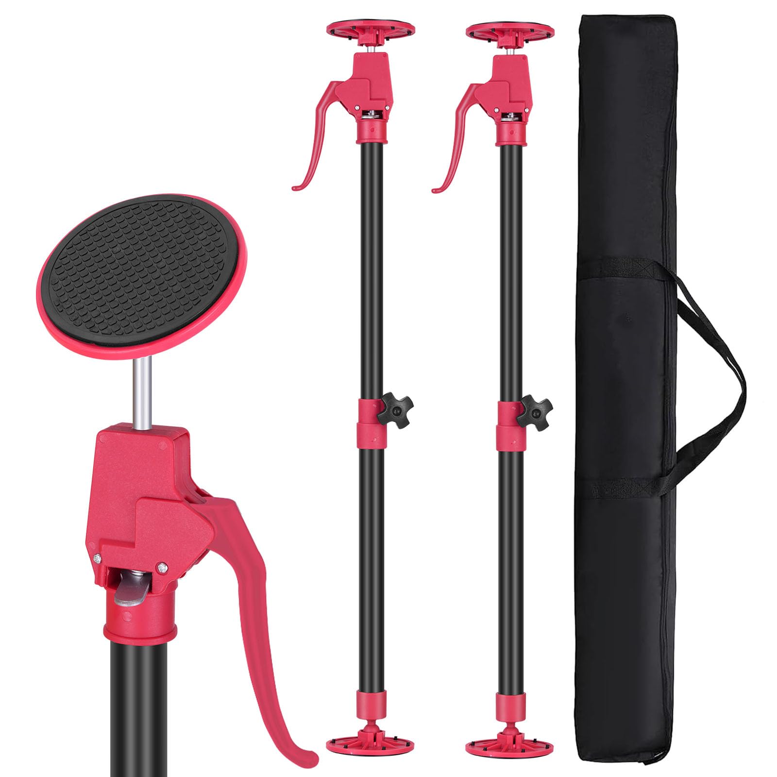 Hocamel Cabinet Jacks for Installing Cabinets, Adjustable Support Pole ...