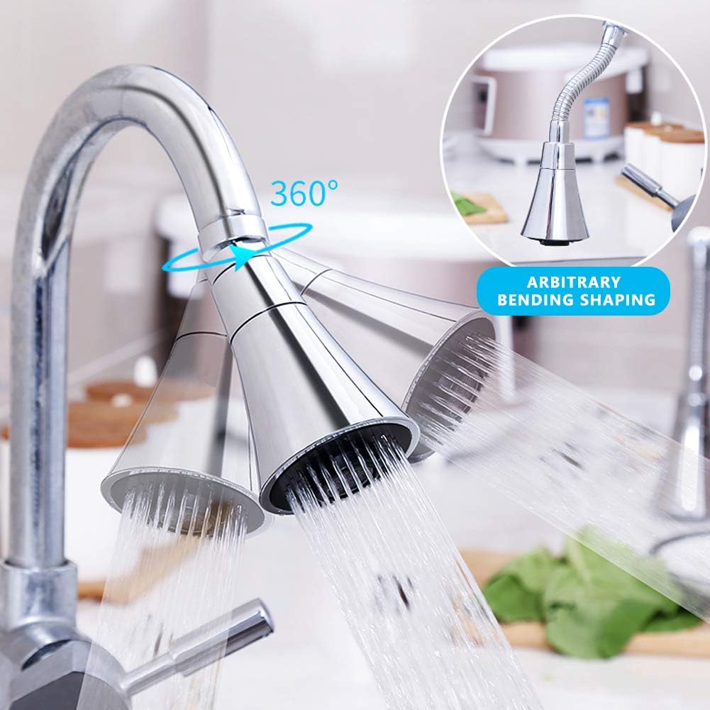 Faucet Aerator, Can Rotate 360 Degrees/Water-Saving Strainer/Aerated ...