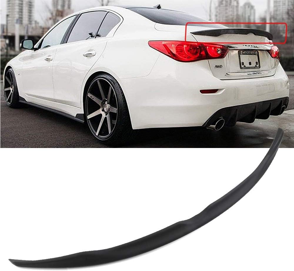 Amazon.com: Ineedup ABS Rear Wing Spoilers Fits: 2014-2018 Infiniti Q50 ...
