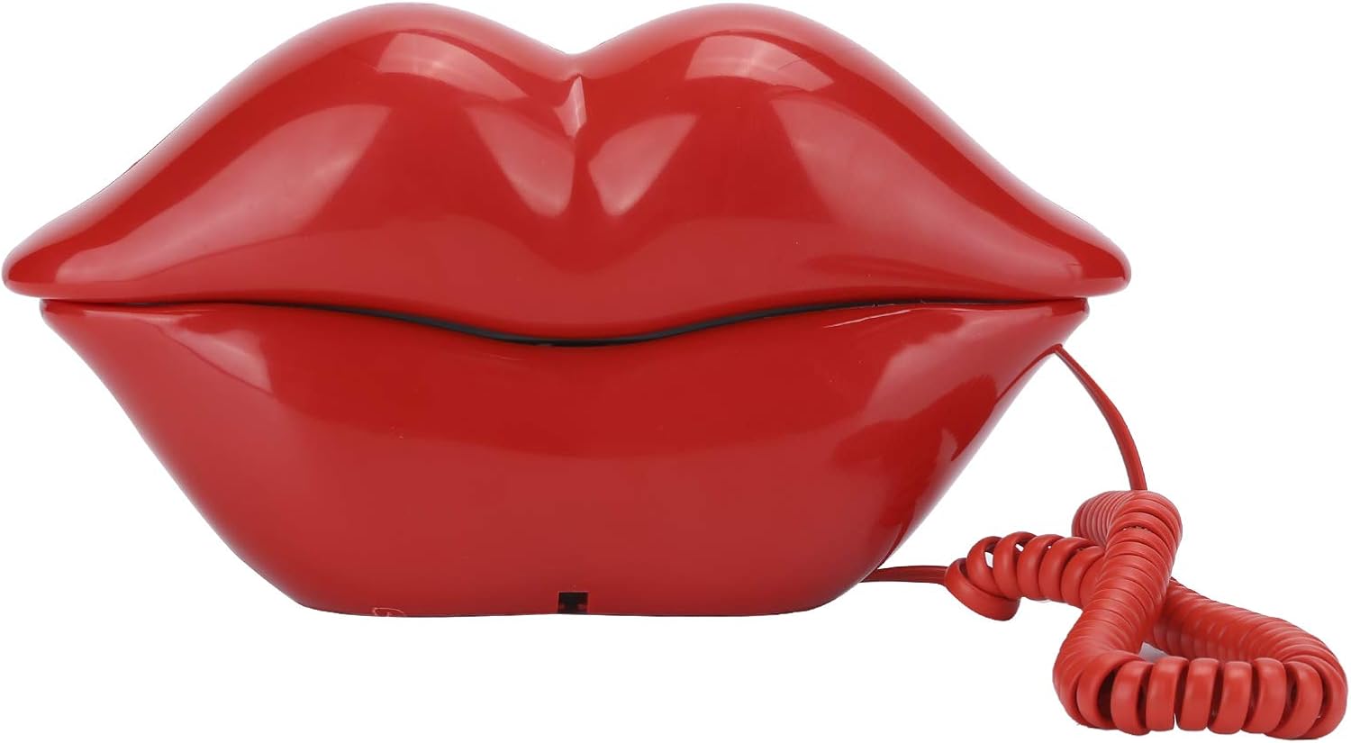 Landline Telephone, Corded Telehone Fashionable Funny Lip Shape ...