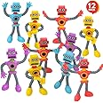Amazon.com: ArtCreativity Bendable Robot Figures, Set of 12 Flexible ...