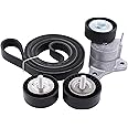Amazon.com: XtremeAmazing Serpentine Belt Component Kit Idler Pulley ...