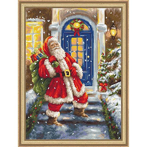 Lucas-S Santa Claus II Counted Cross-Stitch Kit