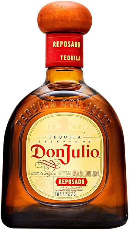 Tequila Don Julio Reposado - 700 ml: Amazon.com.mx: Alimentos y Bebidas