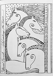 The Art of Laurel BurchTM Coloring Book: 45+ Original Artist Sketches ...