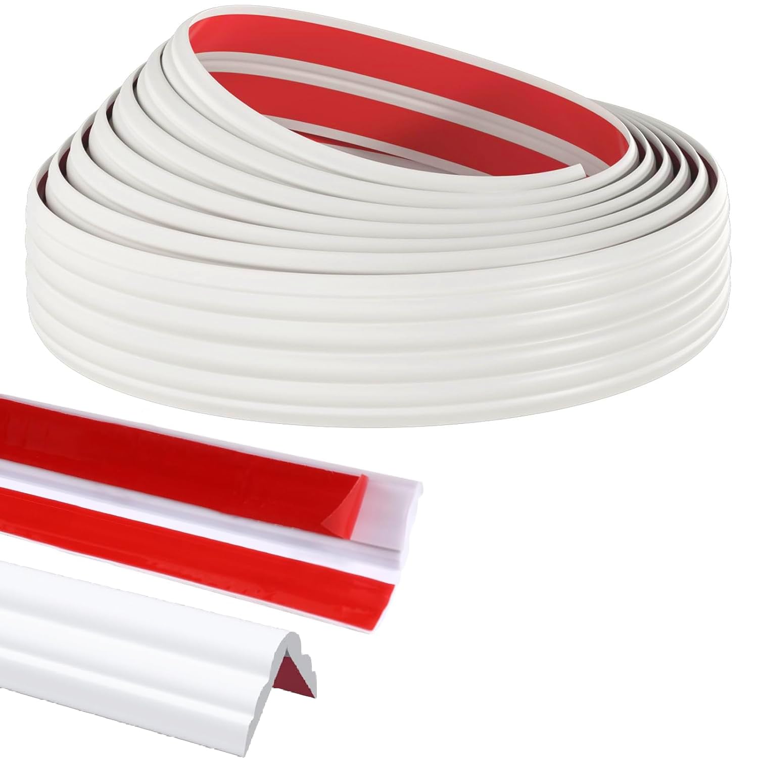 Wall Corner Protector, 1.6in x 16.5Ft Flexible Inside & Outside Corner ...