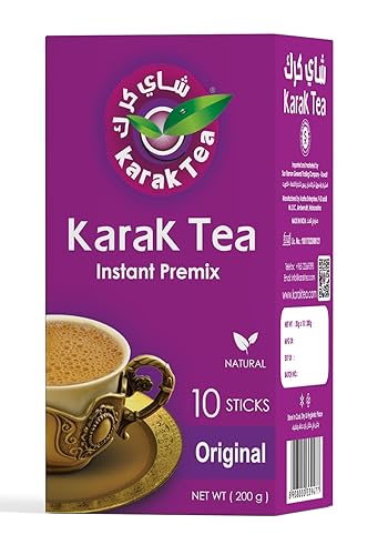 KARAK TEA Premix Powder SACHETS 200 G (Original) each packet 10 sachets ...