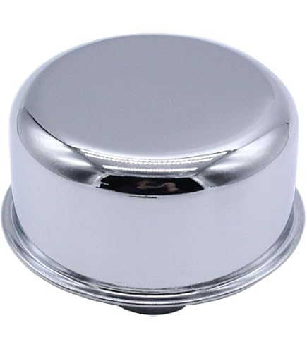 Oil Catch Can Oil Filler,Push In Style Round Oil Breather For SBC BBC ...