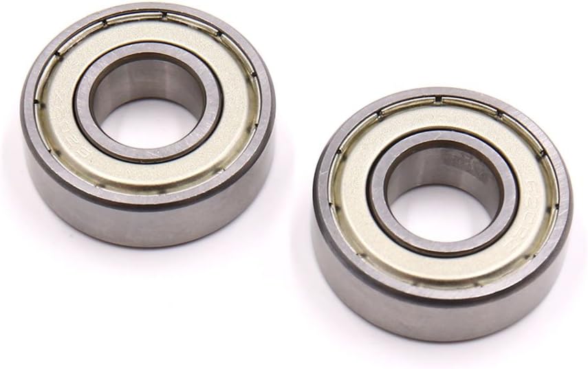Amazon.com: uxcell 2Pcs 6202Z Stainless Steel Motorcycle Deep Groove ...