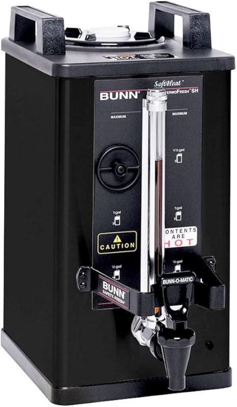 Amazon.com: BUNN Black Super Insulated 1.5 Gallon Soft Heat Server ...