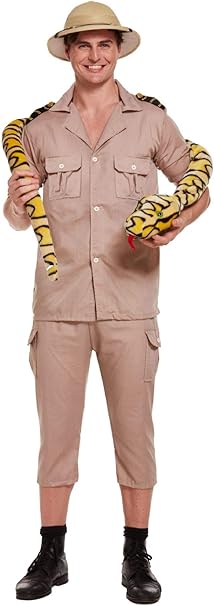 DigitalSpot Mens Adults Jungle Explorer Party Wear Costume Book Week ...