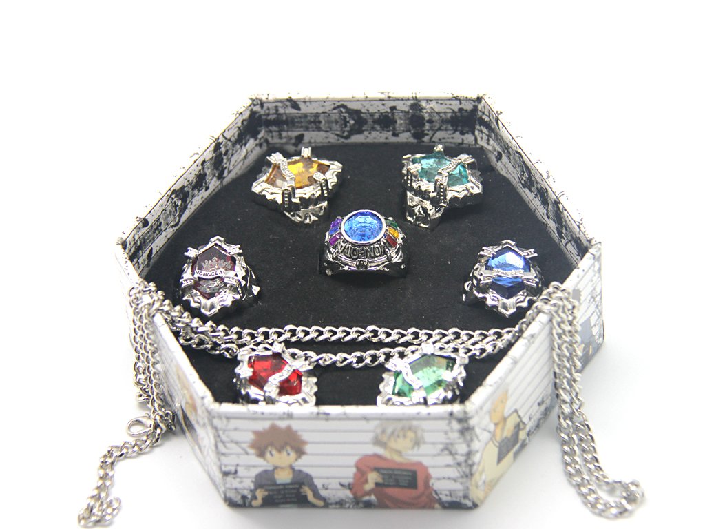 Mua WS_COS Japanese Katekyo Hitman Reborn! Cosplay Accessory Set of 7 ...