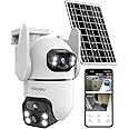 Amazon.com : ESCANU Dual Lens Security Cameras Wireless Outdoor for ...