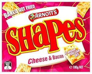 Amazon.com: Arnotts Shapes Cheese and Bacon 180g