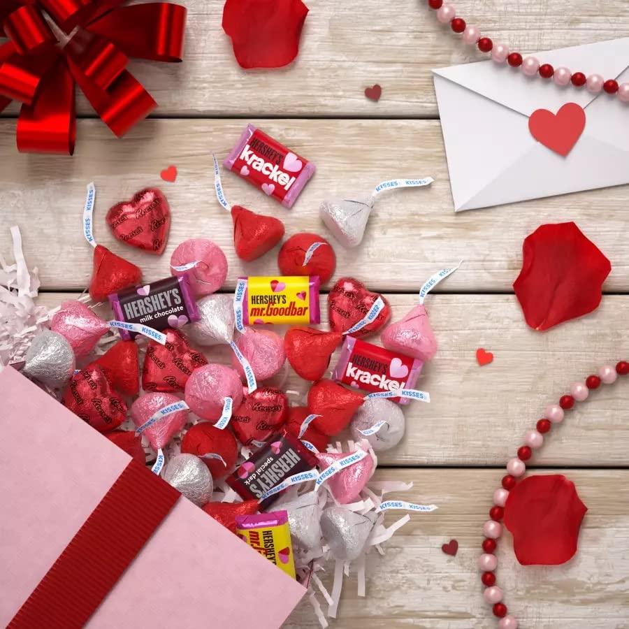Hershey’s Cupid’s Mix Valentine's Day Assortment – Bulk Pack of Kisses ...
