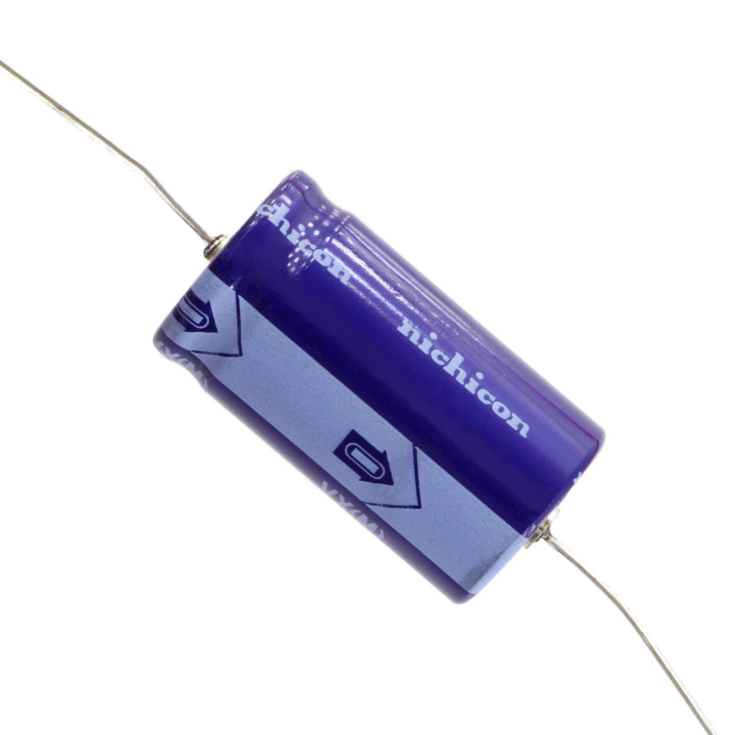 2pcs Nichicon VX Axial Capacitors - 50v 1uF 5x12: Amazon.com ...