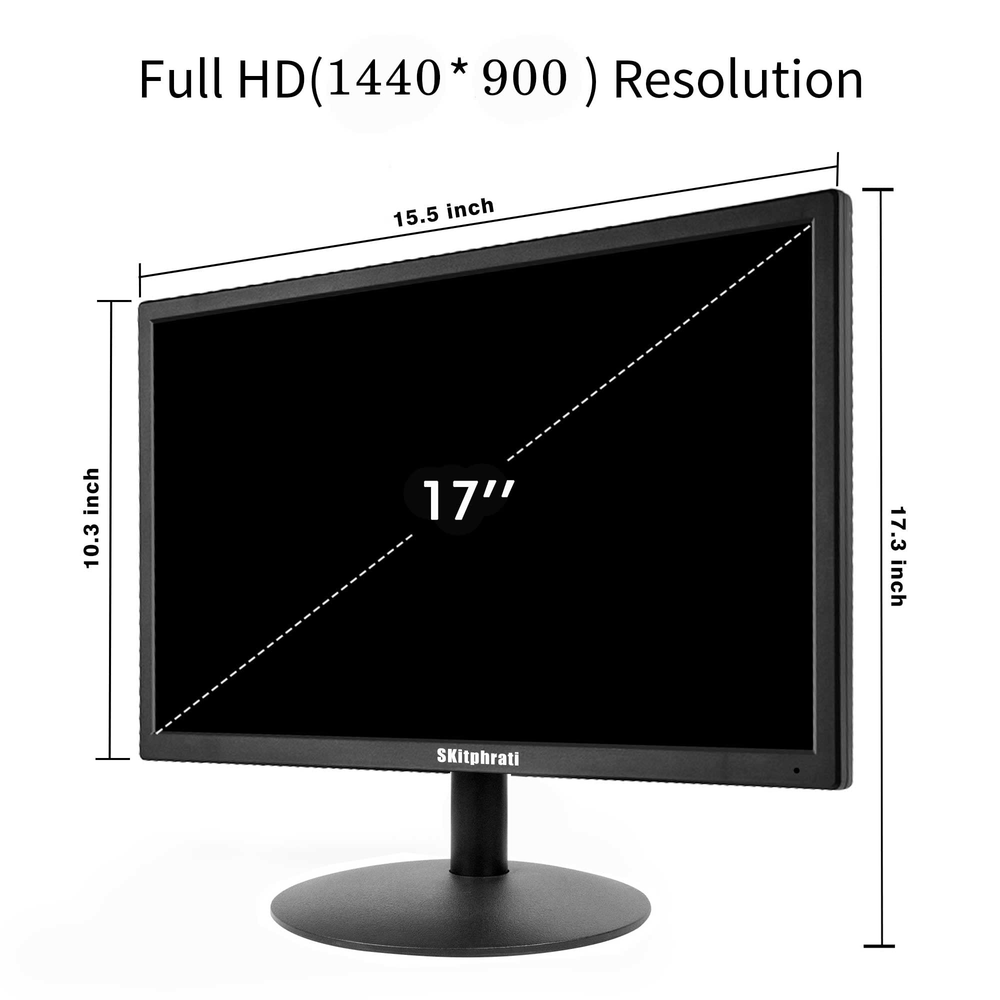 Mua 17 inch PC Monitor LED Monitor 1440x900, 60HZ, 5Ms, 16:10, Viewing ...