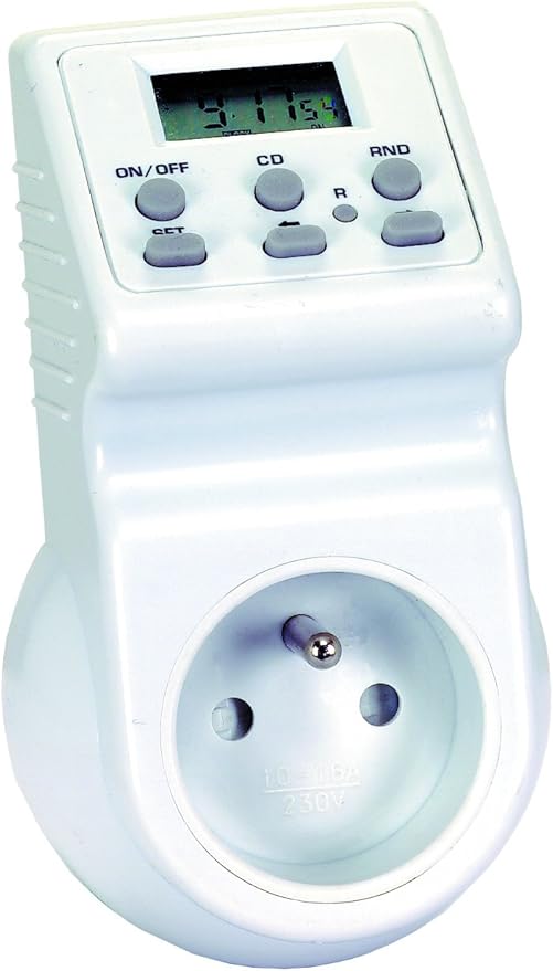 TEC HIT 730100 - Programmateur ÉlectroniquE Digital - 20 Programmes journalier ou Hebdomadaire ...