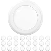 Sunco 24 Pack 6 Inch LED Disk Lights, Flush Mount Ceiling Light Disc ...
