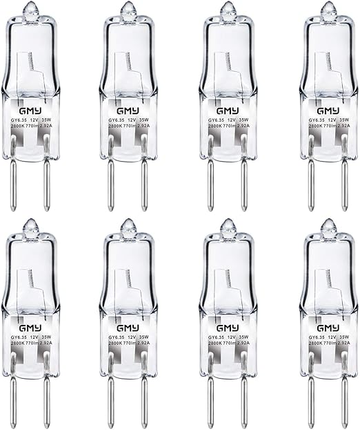GMY Lighting Halogen GY6.35 35W 12V 2800K Warm White Dimmable 3000 ...