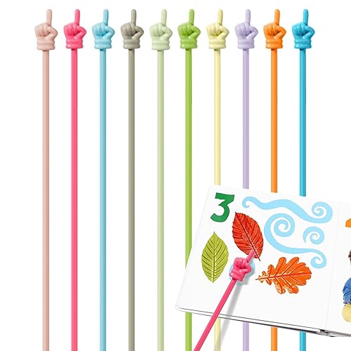 Dumero 10pcs Finger Pointer for Classroom, Reading Pointers for Kids ...