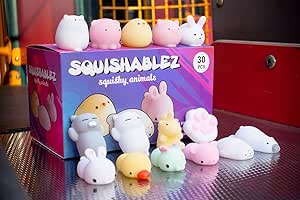 Amazon.com: Squishy Animals | Mochi Squishy Toys | Super Soft Mini ...