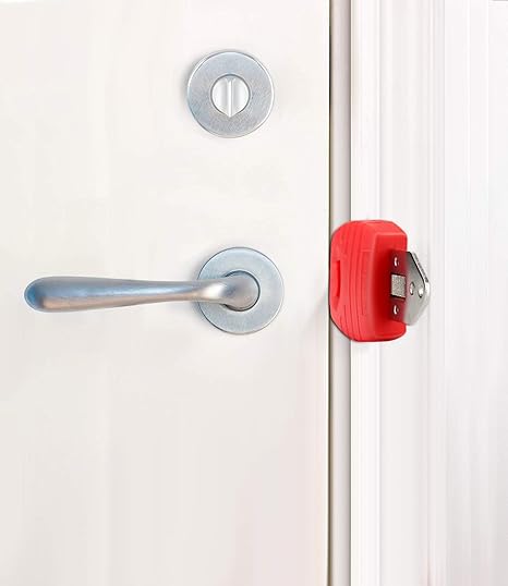 Buy Portable Door Lock, Safety Door Lock for Travel, Hotel Motel Door ...