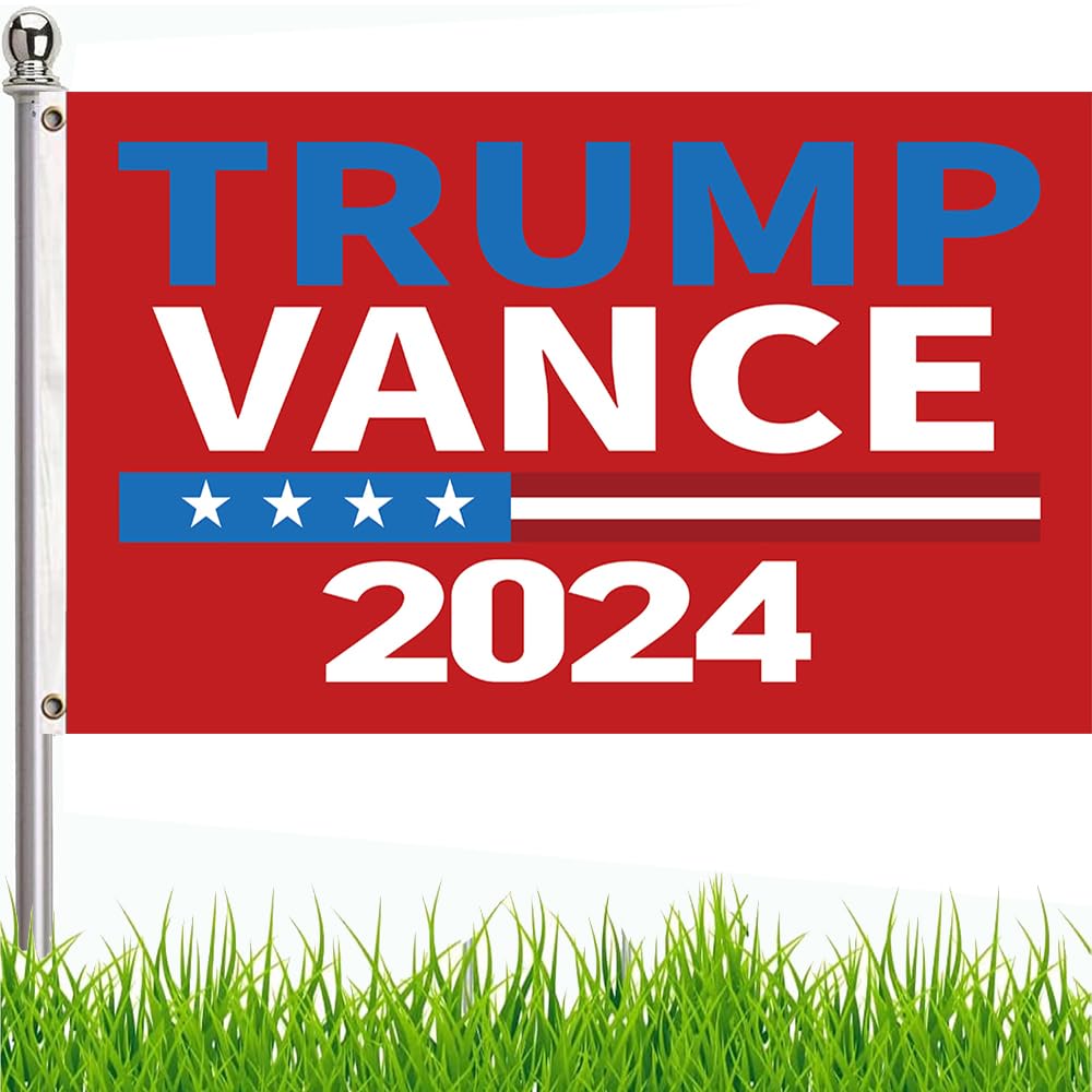 Trump Vance 2024 Flag 3x5 Ft Trump Vance For President Flags for Indoor Outdoor Trump Vance For ...