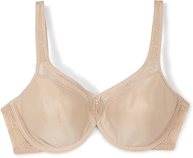 Wacoal Women's Sleek And Subtle Minimizer Bra, Naturally Nude, 40DDD at ...