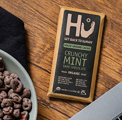 Hu Chocolate Bars | 12 Pack Crunchy Mint Chocolate | Natural Organic ...
